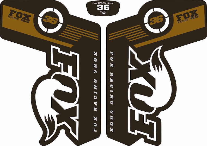 FOX 36 Forks / Suspension Factory Style Decal Kit Sticker | Etsy