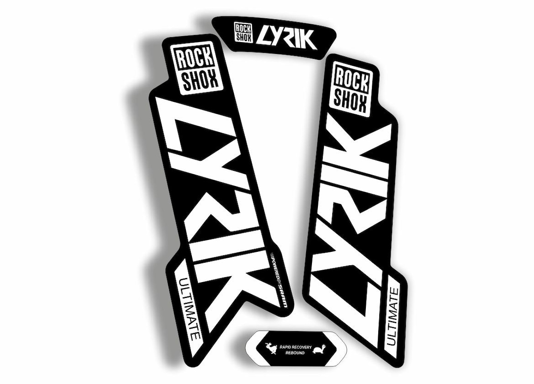 Rock Shox Lyrik 2020 Ultimate Fork Decal Mountain Bike Cycling - Etsy