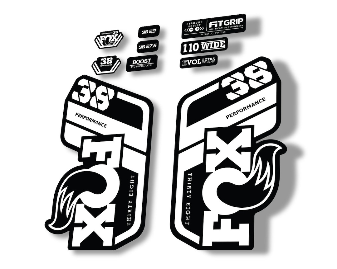FOX 38 Performance 2021 Factory Forks Suspendierung Decals - Etsy.de