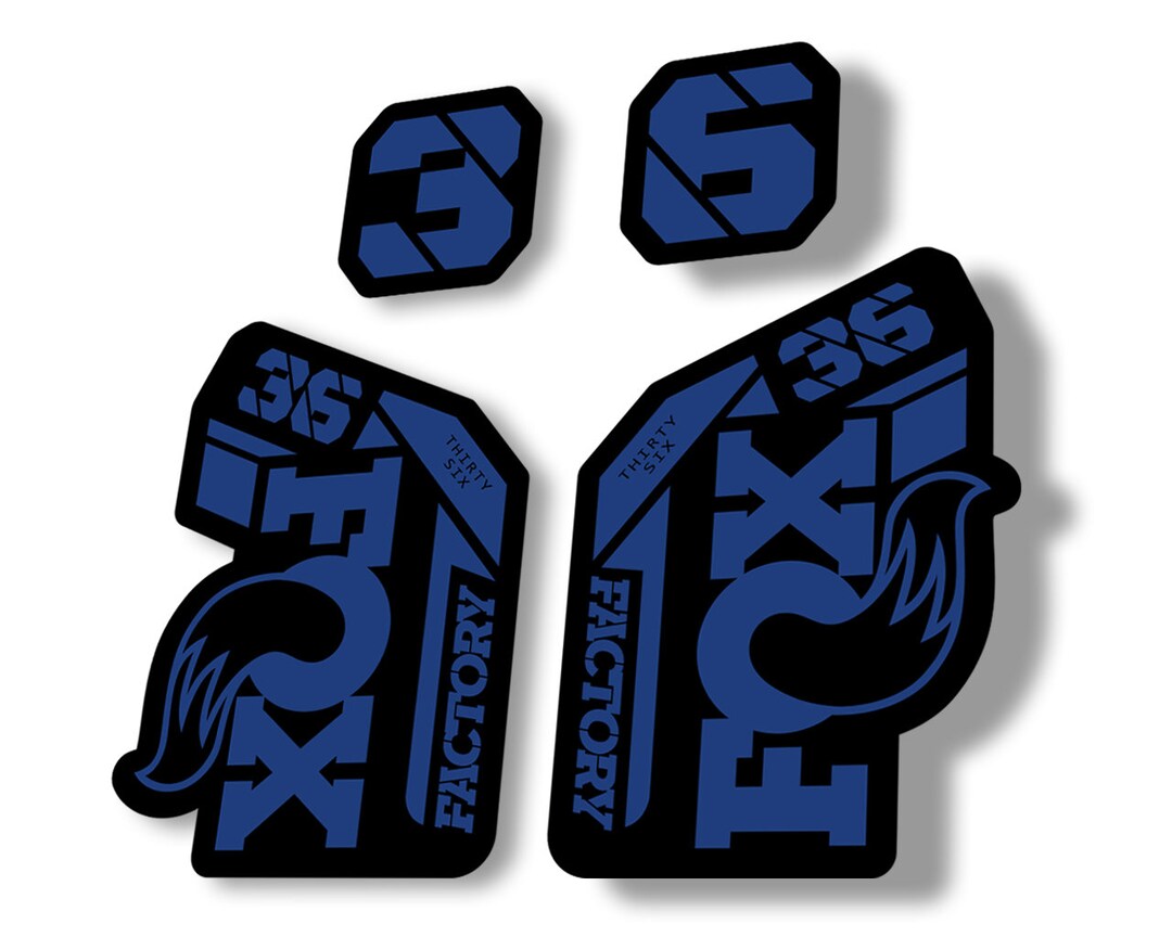 FOX 36 2021 Factory Forks Suspension Decals Sticker Set - Etsy