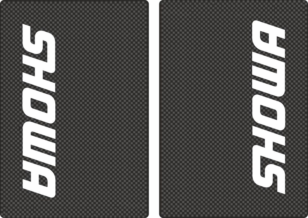 SHOWA Suspension Bike Upper Forks Decal Stickers MX Motocross ...