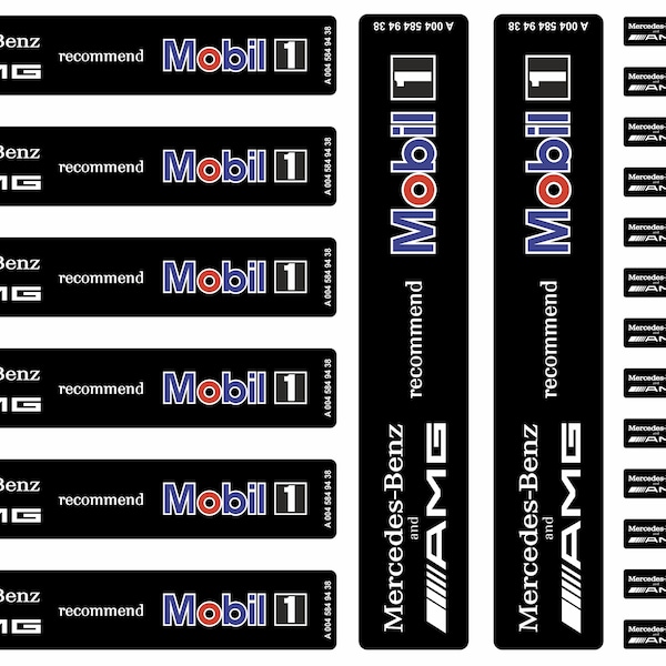 Mobil 1 Stickers - Etsy