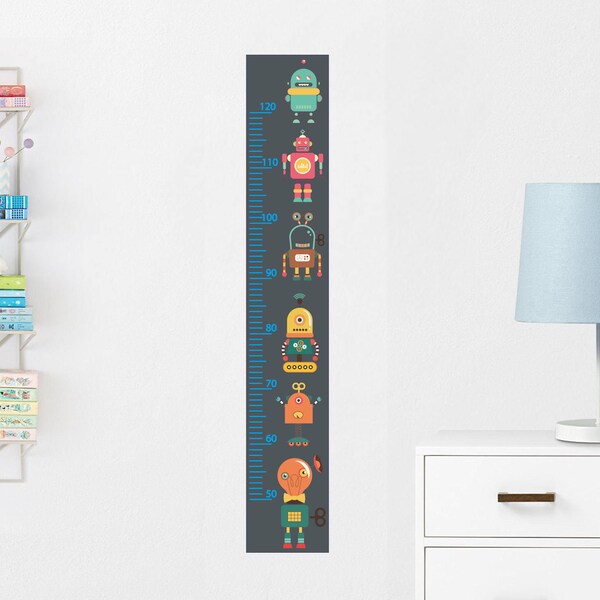 Robot Growth Chart - Etsy