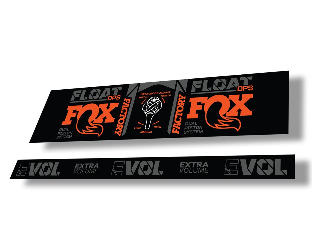 FOX Float 2021 DPS Rear Shock Suspension Sticker Factory Decal - Etsy