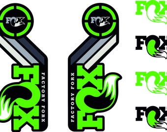 FOX Racing Shox AM Heritage Sticker Decal 2015 Kit Fork/shock | Etsy