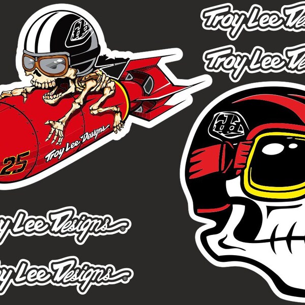 Troy Lee Designs Stickers - Etsy