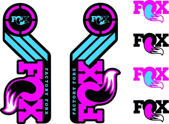 FOX Racing Shox AM Heritage Sticker Decal 2015 Kit Fork/shock | Etsy