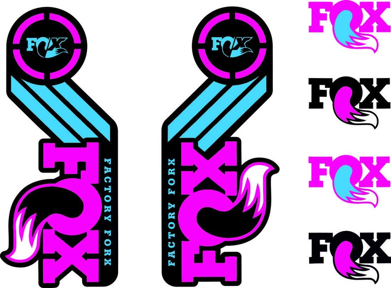 FOX Racing Shox AM Heritage Sticker Decal 2015 Kit Fork/shock - Etsy