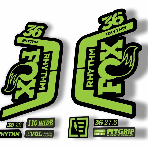 Fox Factory 36 Decal - Etsy