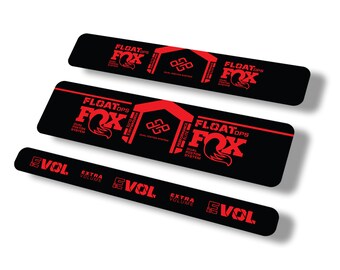 FOX Float X2 2021 Rear Shock Suspension Sticker Factory Decal - Etsy