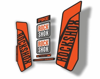 Rock Shox Pike Decal | Etsy