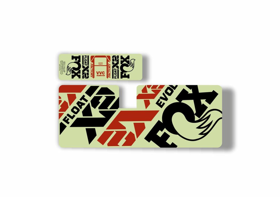 FOX Float X2 2021 Rear Shock Suspension Sticker Factory Decal - Etsy