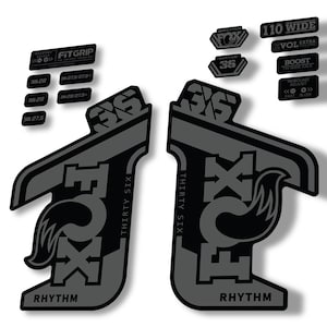FOX 36 RHYTHM 2021 Fork Suspension Factory Decal Sticker Set - Etsy