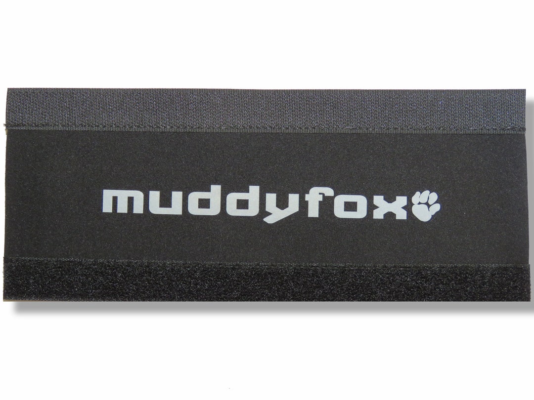 NEW Muddyfox CHAINSTAY CHAINGUARD Reflective Protector Black High ...