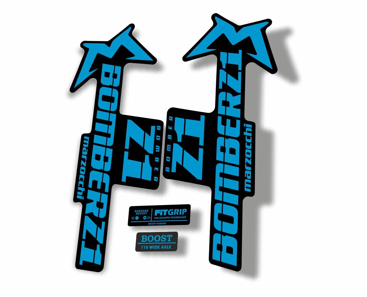 Marzocchi Bomber Z1 Freeride Stickers