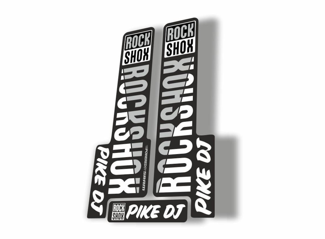 Rock Shox PIKE DJ 2018 Fork Decal Mountain Bike Cycling - Etsy