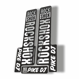 Rock Shox PIKE DJ 2018 Fork Decal Mountain Bike Cycling Sticker ...