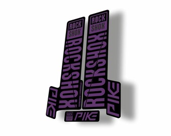 Rock Shox PIKE DJ 2018 Fork Decal Mountain Bike Cycling - Etsy