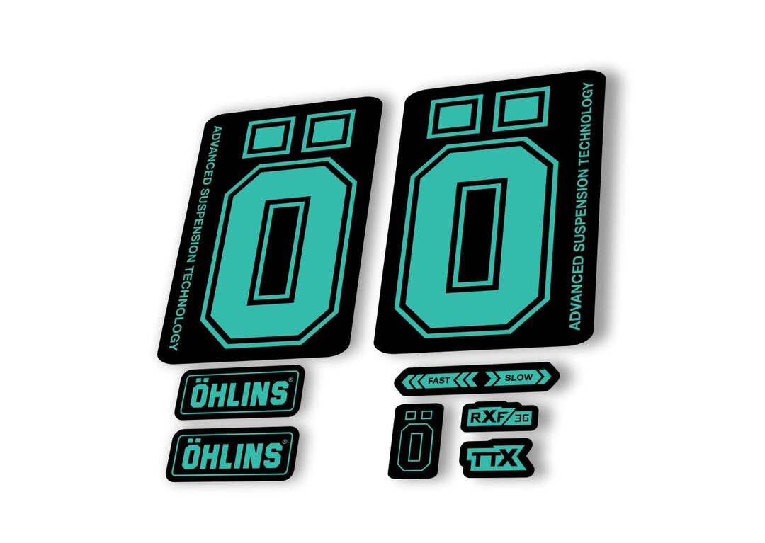 Ohlins RXF36 M2 2019 Fork Suspension Sticker Decal Kit - Etsy