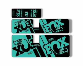 Fox Suspension Sticker - Etsy