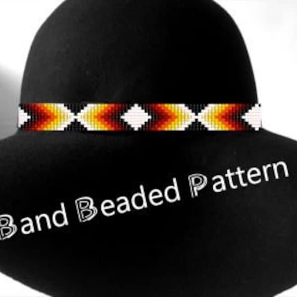 Beaded Hat Band - Etsy