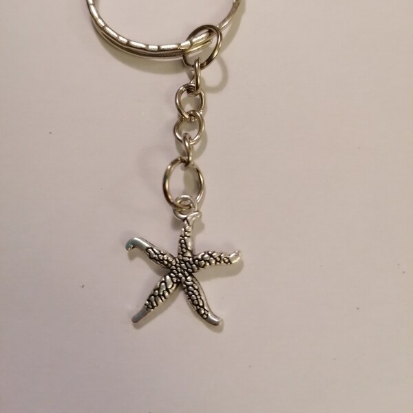 Starfish Keyring - Etsy