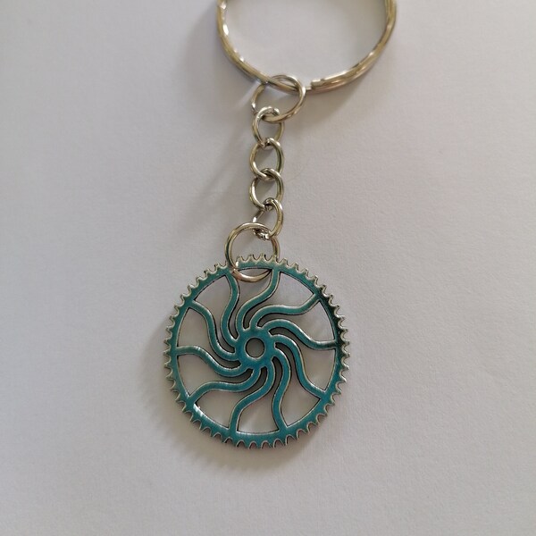Steampunk Keyring - Etsy
