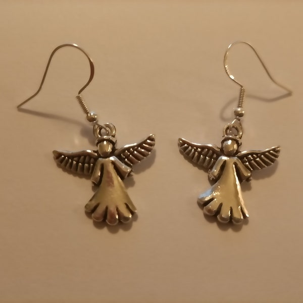 Angel Earrings - Etsy