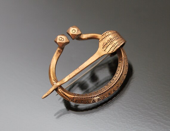 Kalevala Koru Viking Fibula Ancient REplica Bronze Br… - Gem