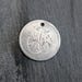 Victorian Monogrammed Love Token, Engraved Coin Silver Charm. Antique ...