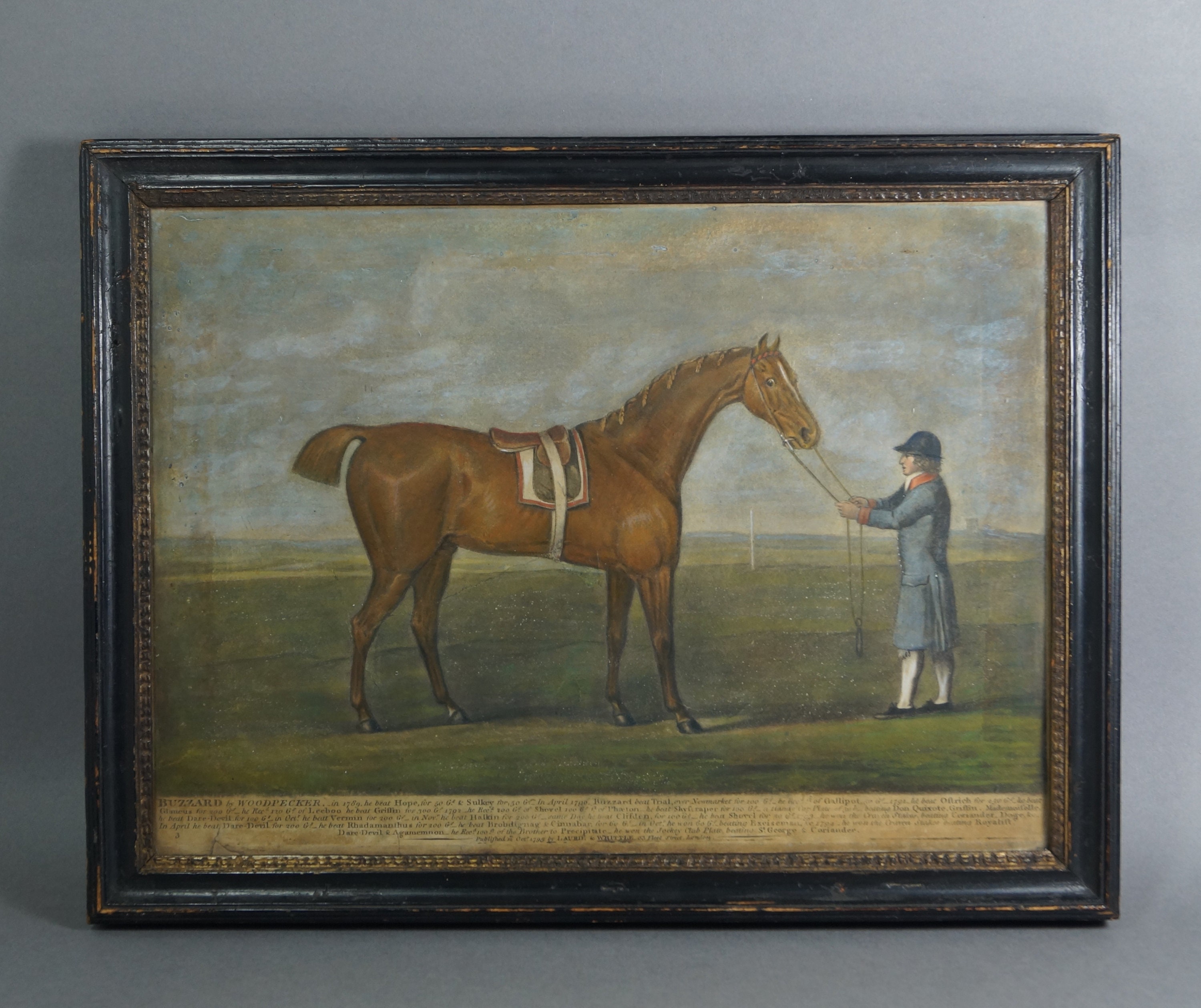 Antique 1700s Horse Racing Engraving Georgian Hand Colored - Etsy Australia