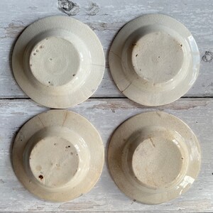 Antique Miniature Staffordshire Child Doll Part Dinner Service, Blue ...