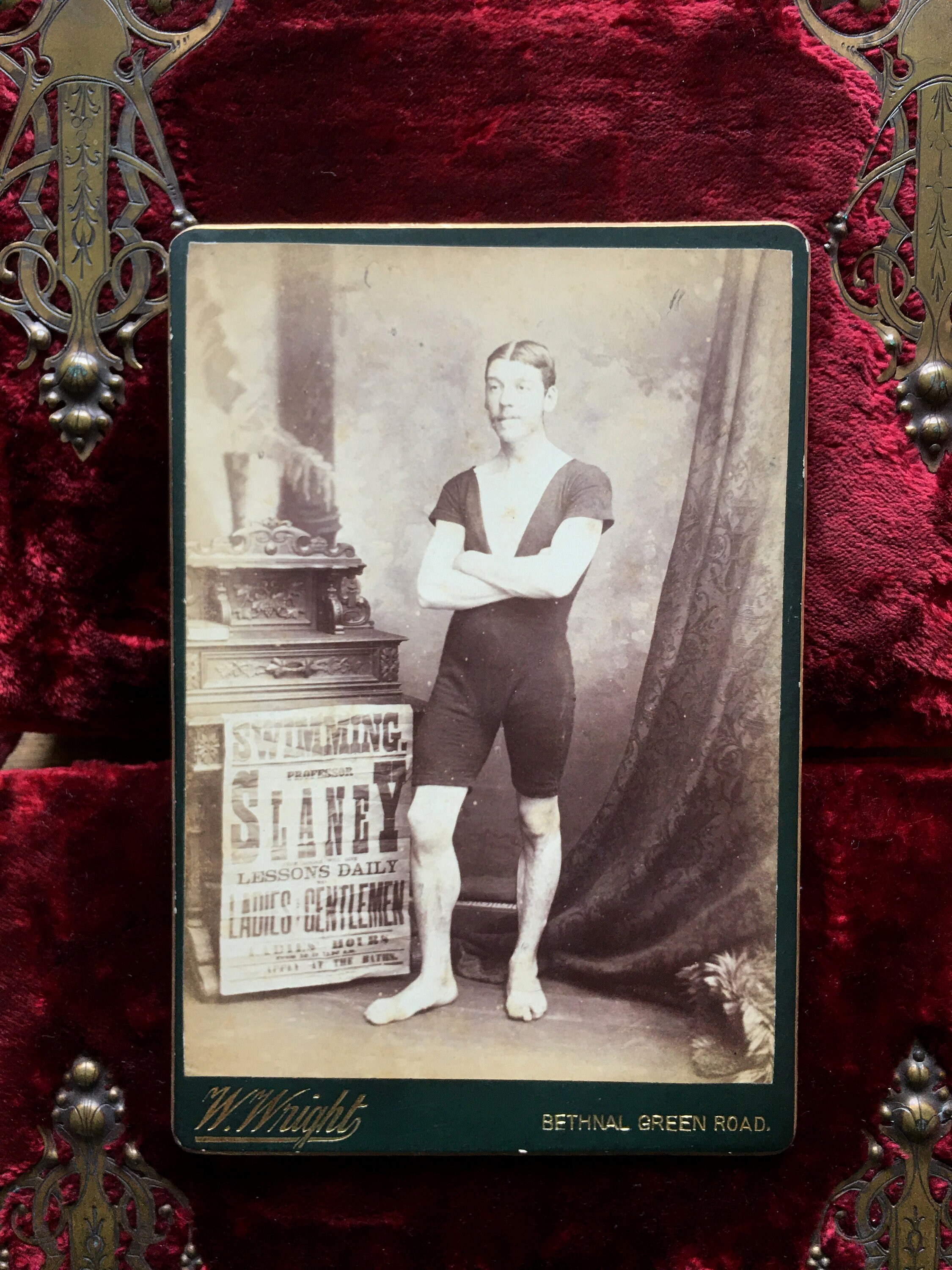 IMPORTANT 19th Century Victorian Swimming Professor John - Etsy