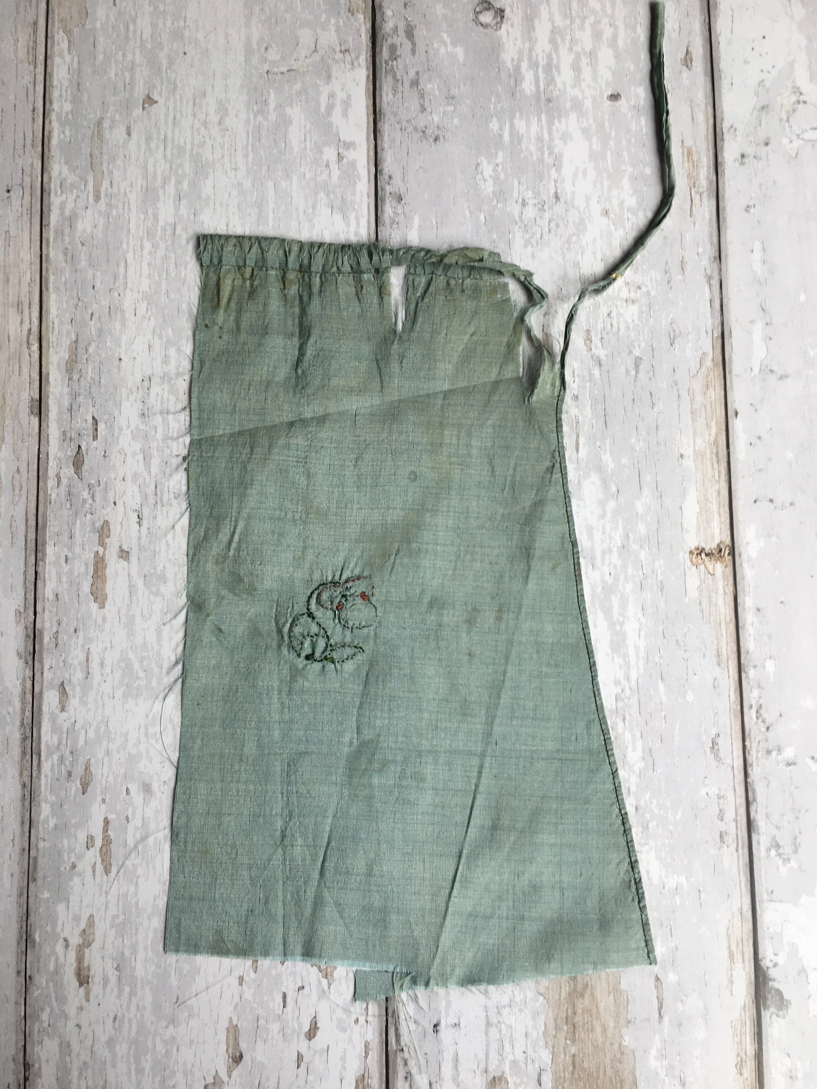 Fragment of 18th Century Silk Apron French C 1730 AF - Etsy UK