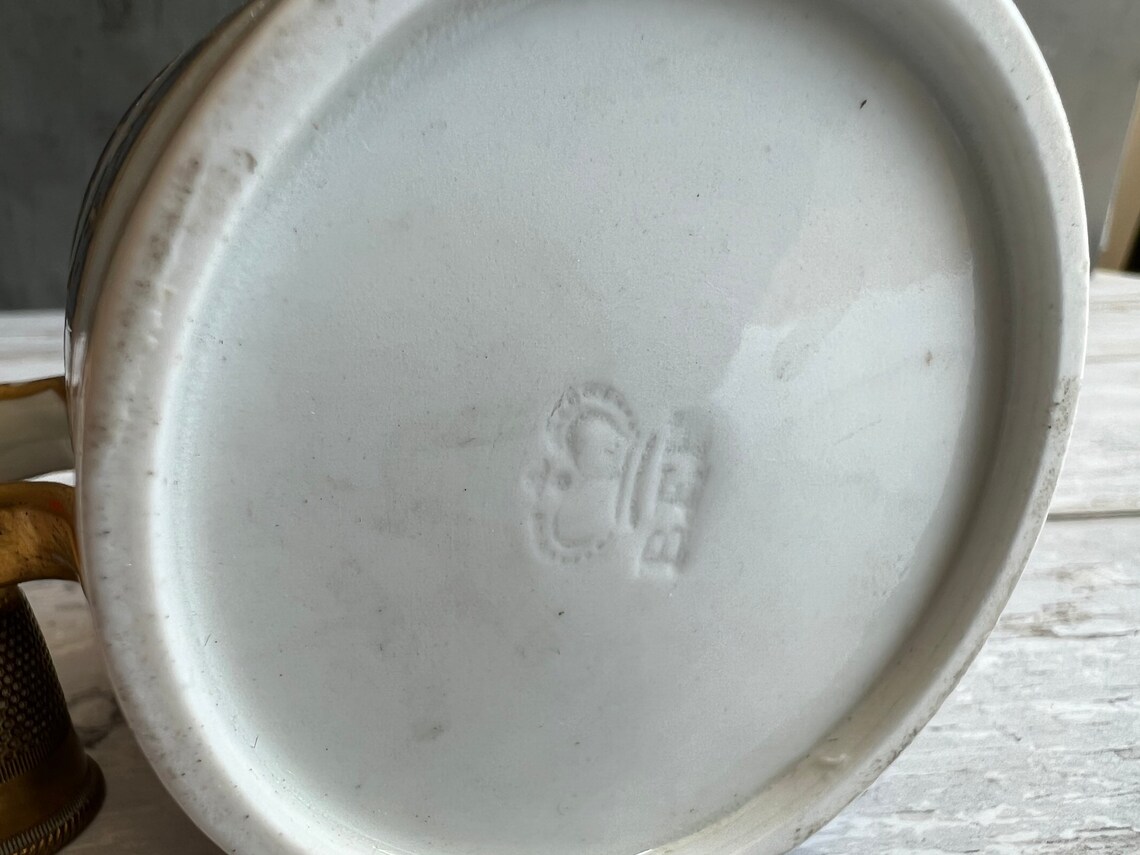 Antique Barr Flight & Barr Worcester Porcelain Coffee Can - Etsy