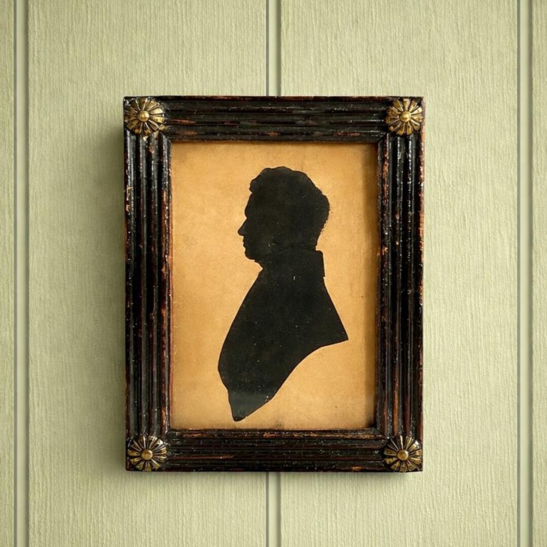 19th Century Silhouette Portrait Henry John Davis French Barrister ...