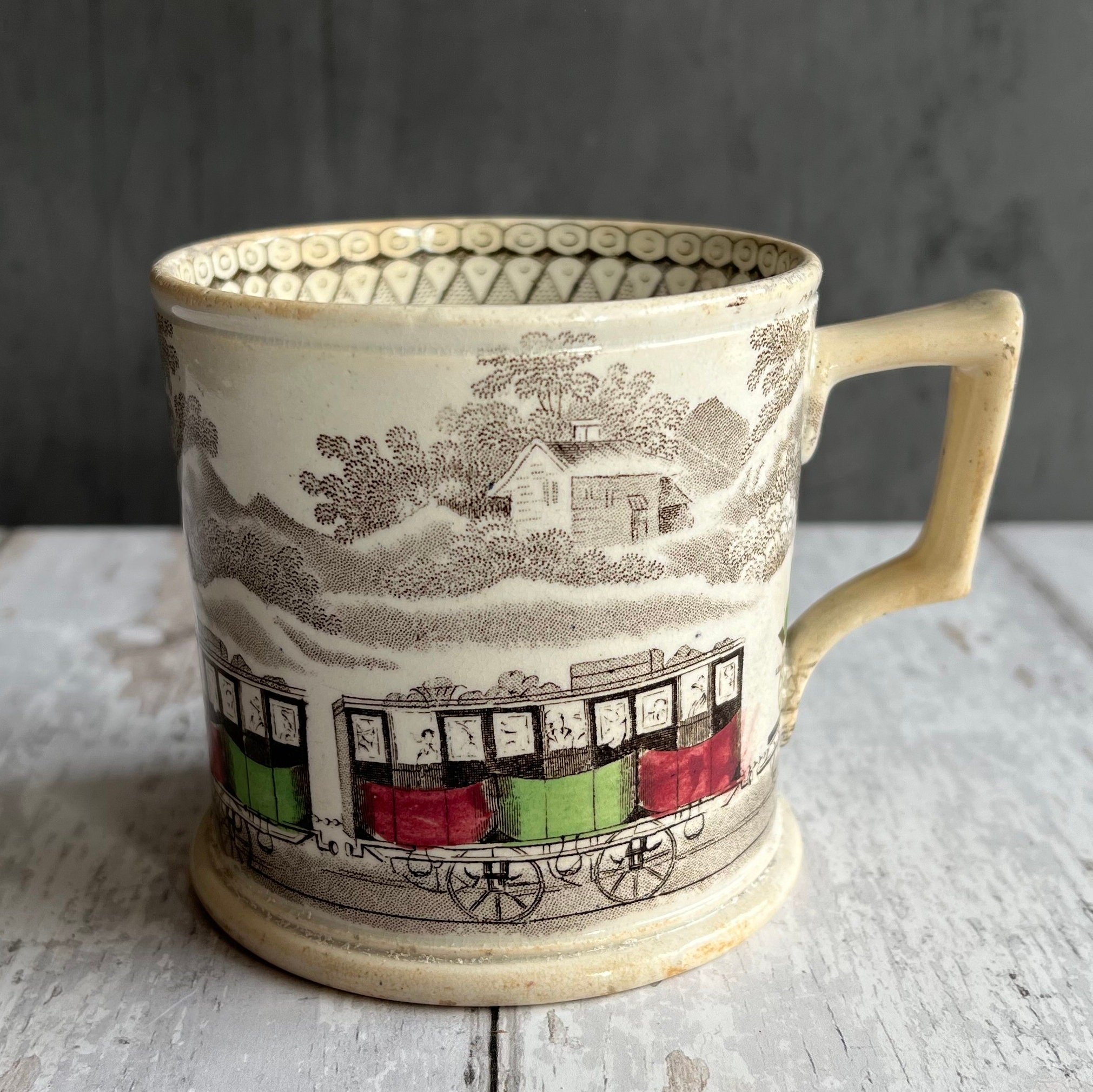 Staffordshire Mug Railway Commemorative Liverpool and - Etsy
