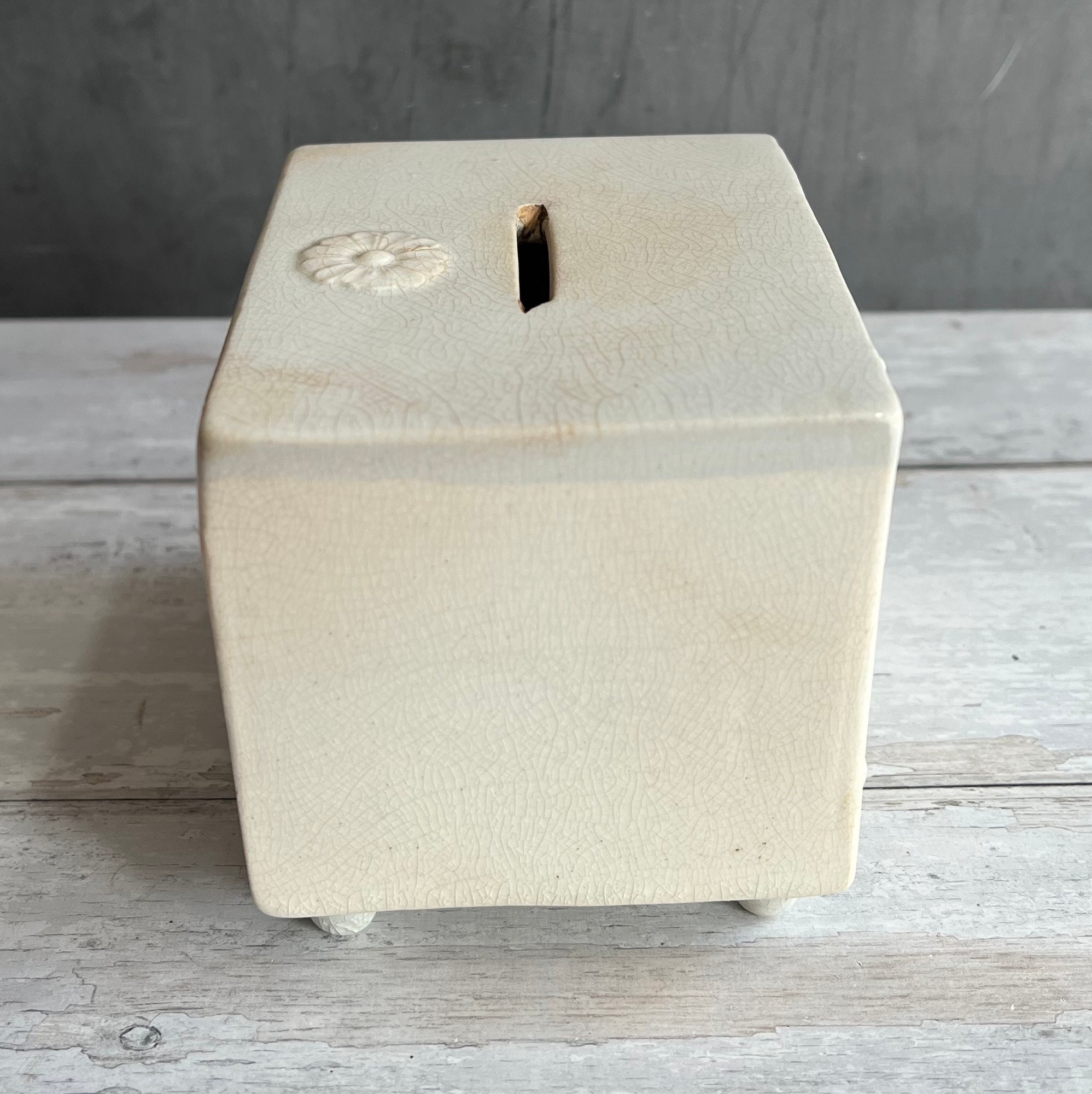 Rare 19th Century Staffordshire Pottery Money Box Coin Bank - Etsy