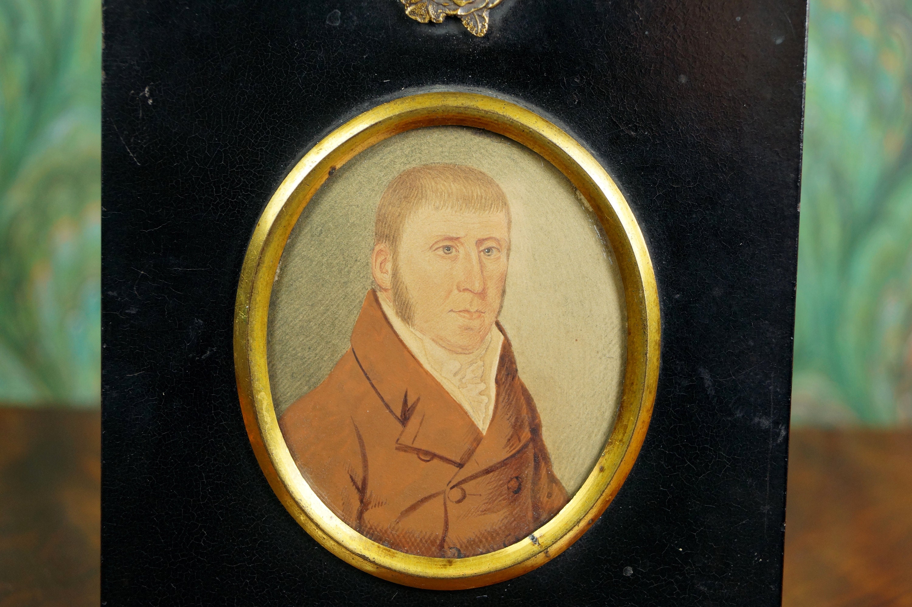 19th Century Portrait Miniature English Characterful Gentleman | Etsy
