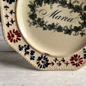 RARE 19th Century MARIA Plate Childs Nursery Ware Staffordshire C 1830 ...
