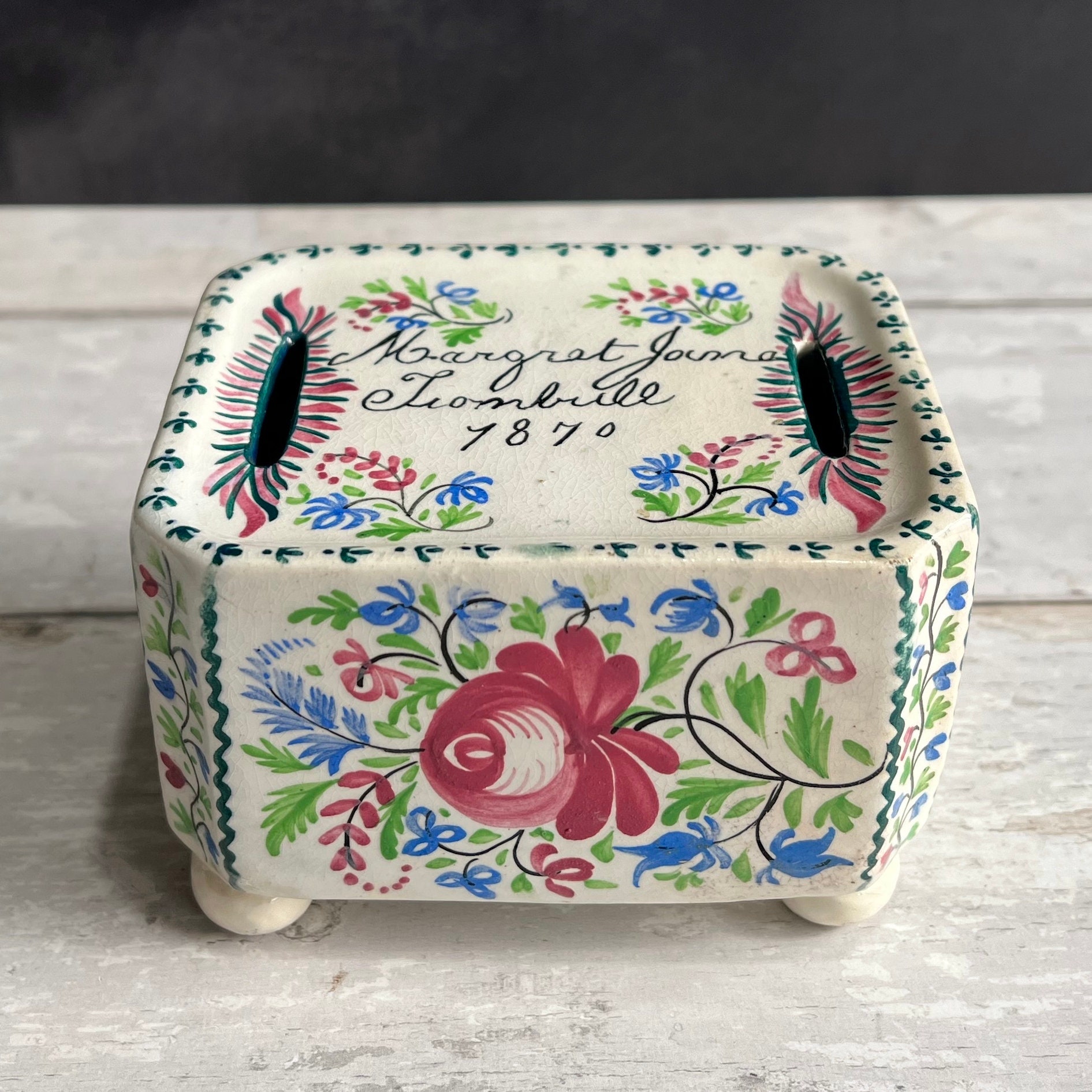 Victorian Money Box Rare Brick Shape English Money Bank C 1870 - Etsy