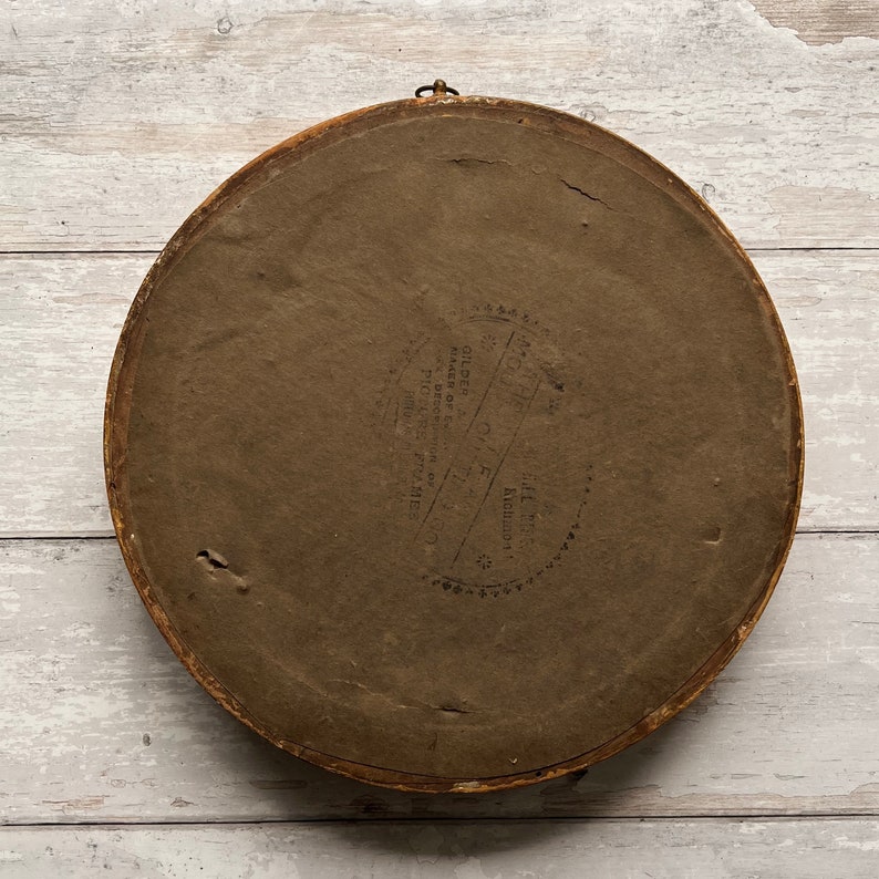 RARE 18th Century Large Circular Stipple Engraving Infancy by - Etsy