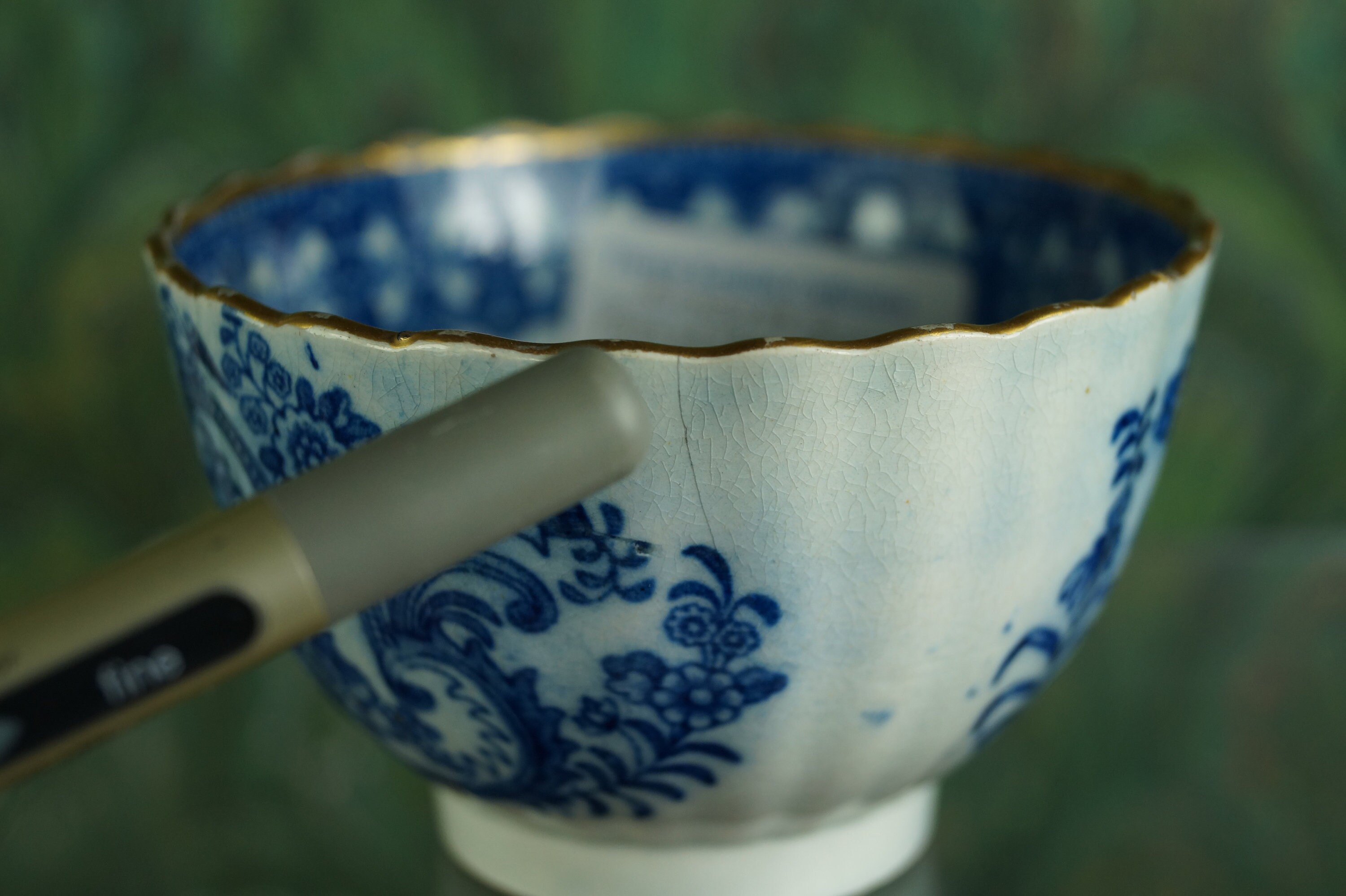 RARE 19th Century English Pearlware Tea Bowl and Saucer | Etsy UK