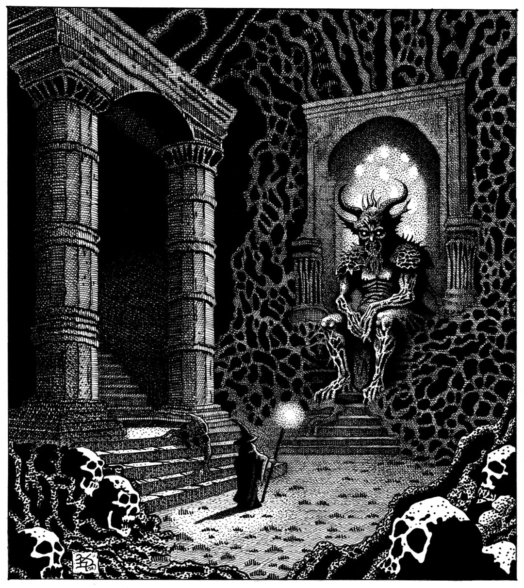 Wizard Quest - Fantasy Art, Dark Art, Art Print, D&D, Surreal Art ...