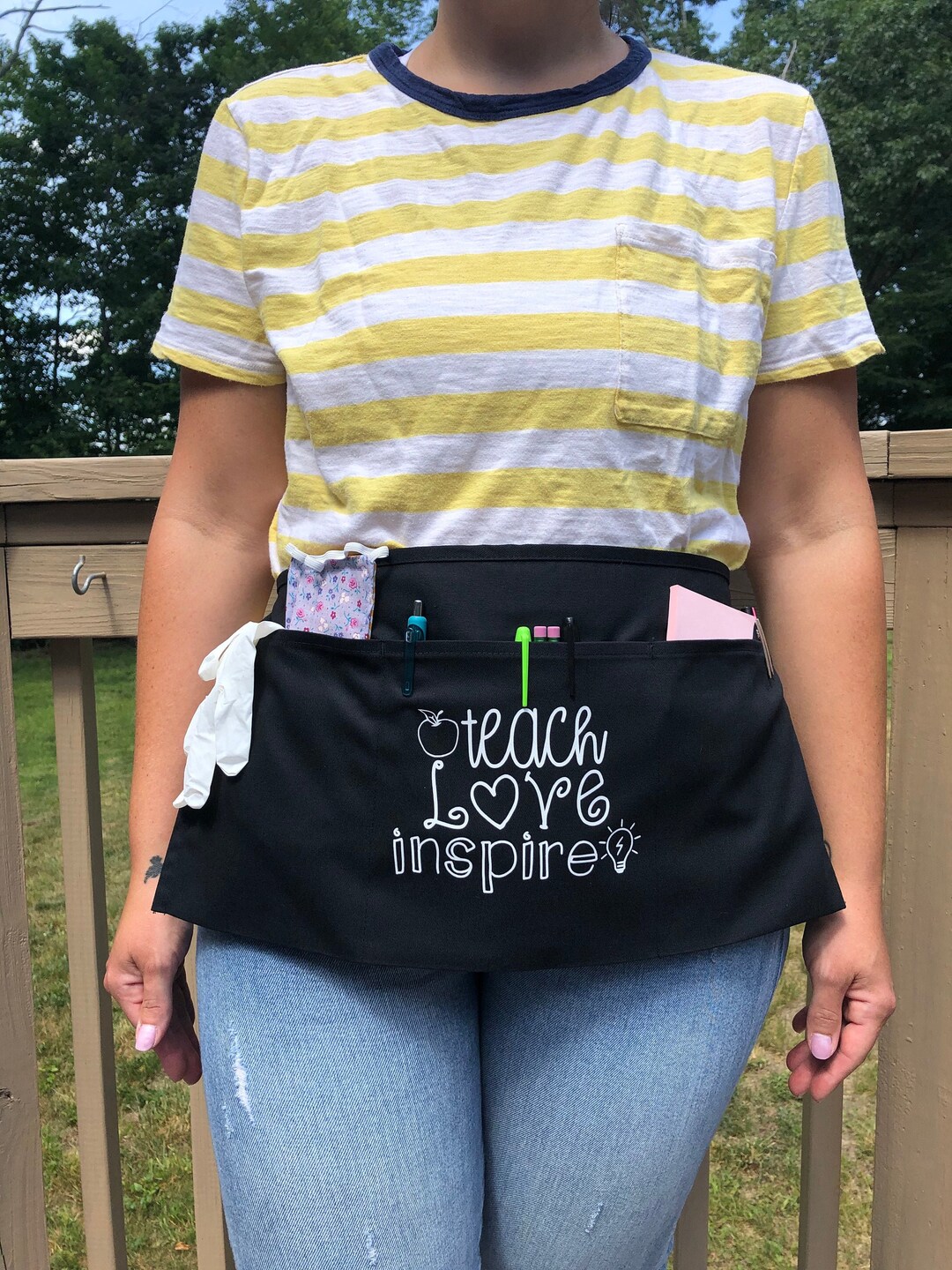 Teach Love Inspire - Teacher Tool Belt - Etsy