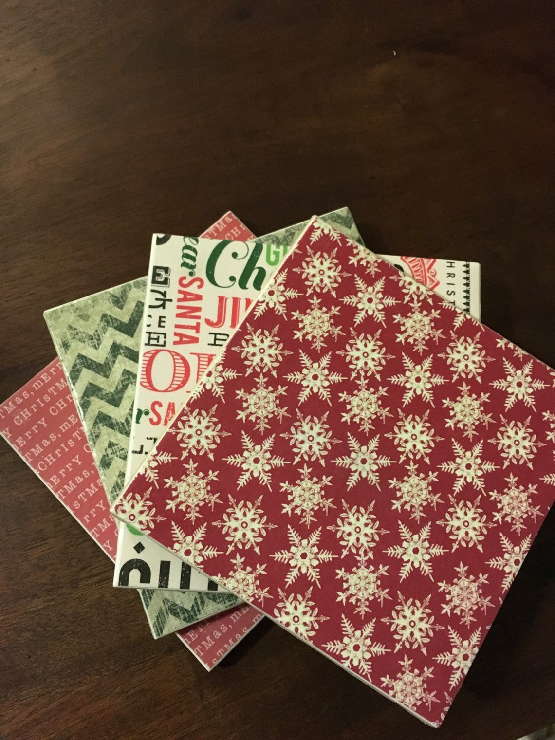 Holiday Coasters | Etsy