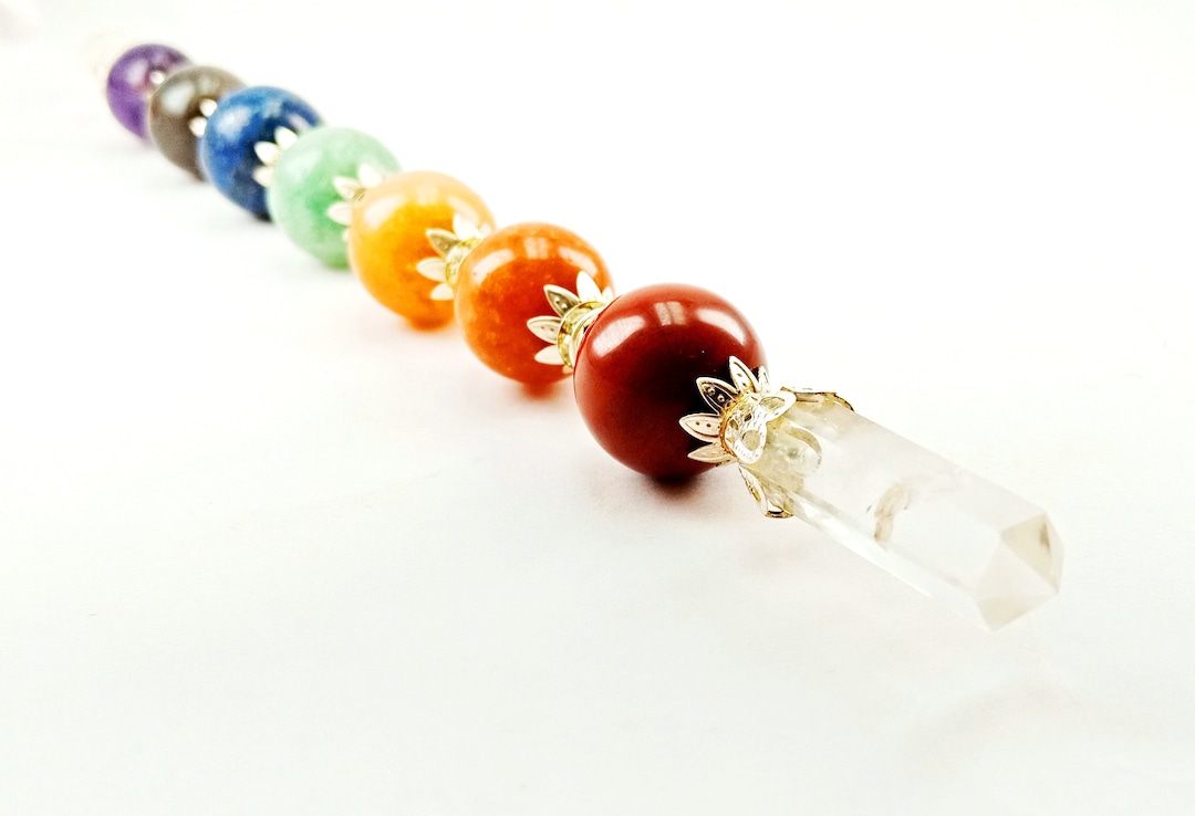 Healing Crystal,chakra Stone Wand,sphere Wand,spiritual Wands ...