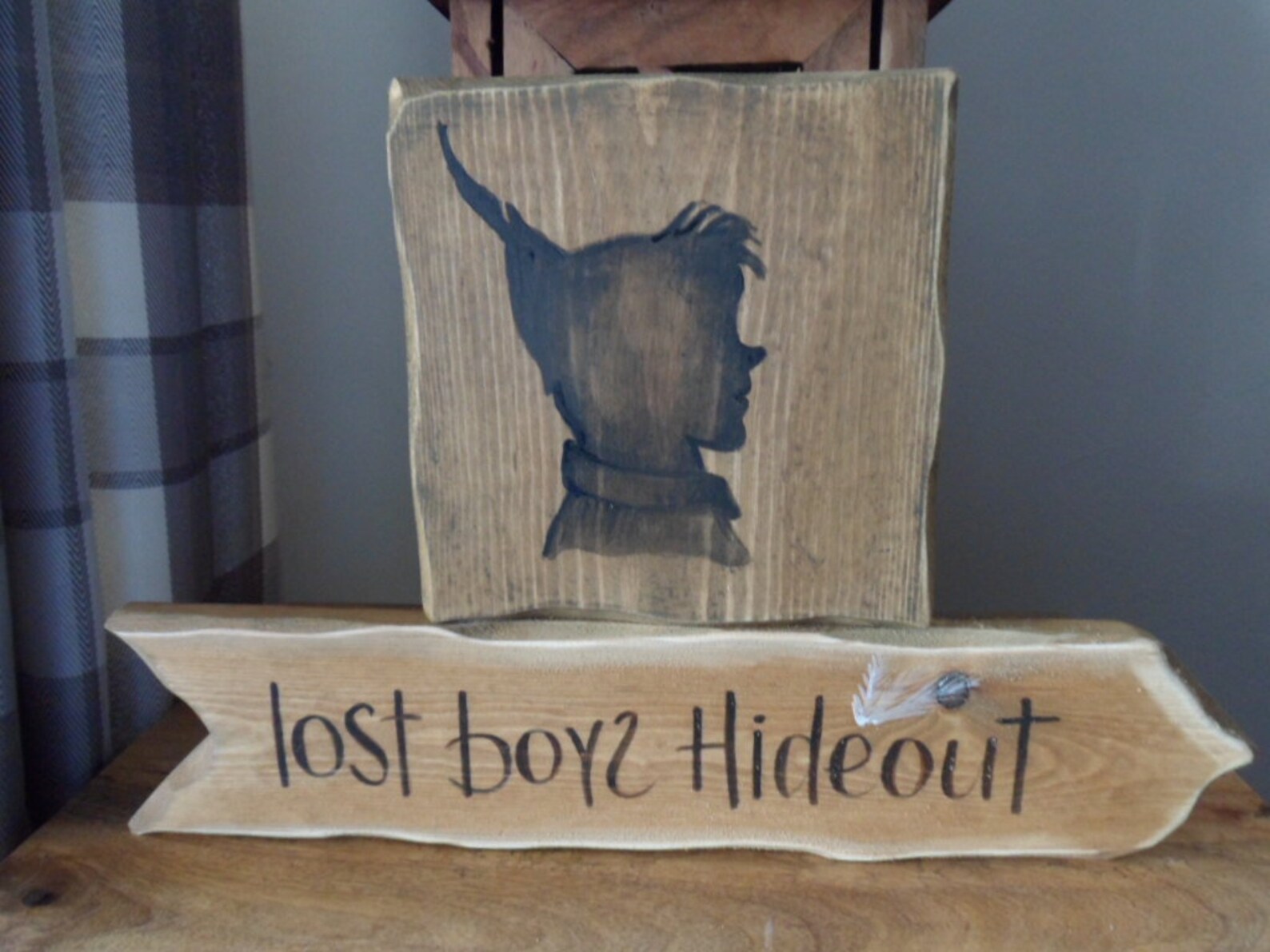 Peter Pan Inspired Single & Multi Pack Silhouette Sign - Etsy UK