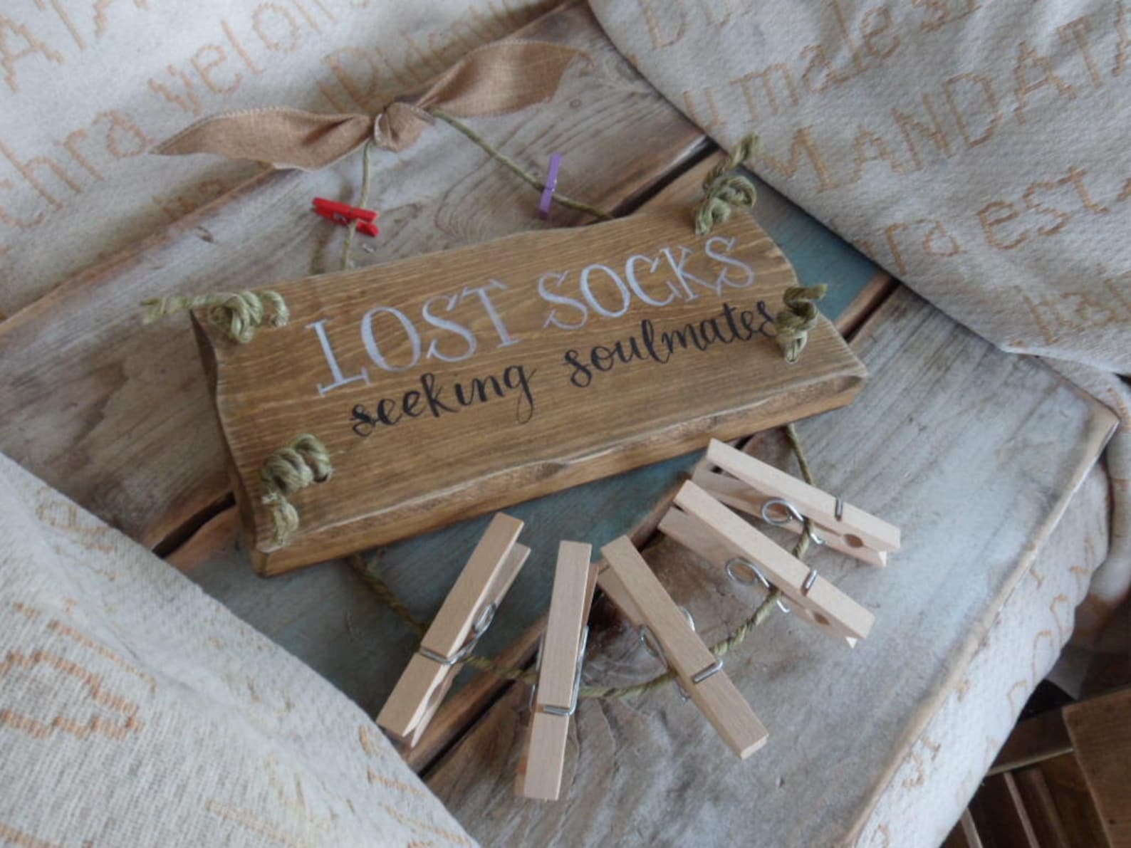 Lost Socks Seeking Sole Mate Laundry Room Sign Single Looking for Sole ...
