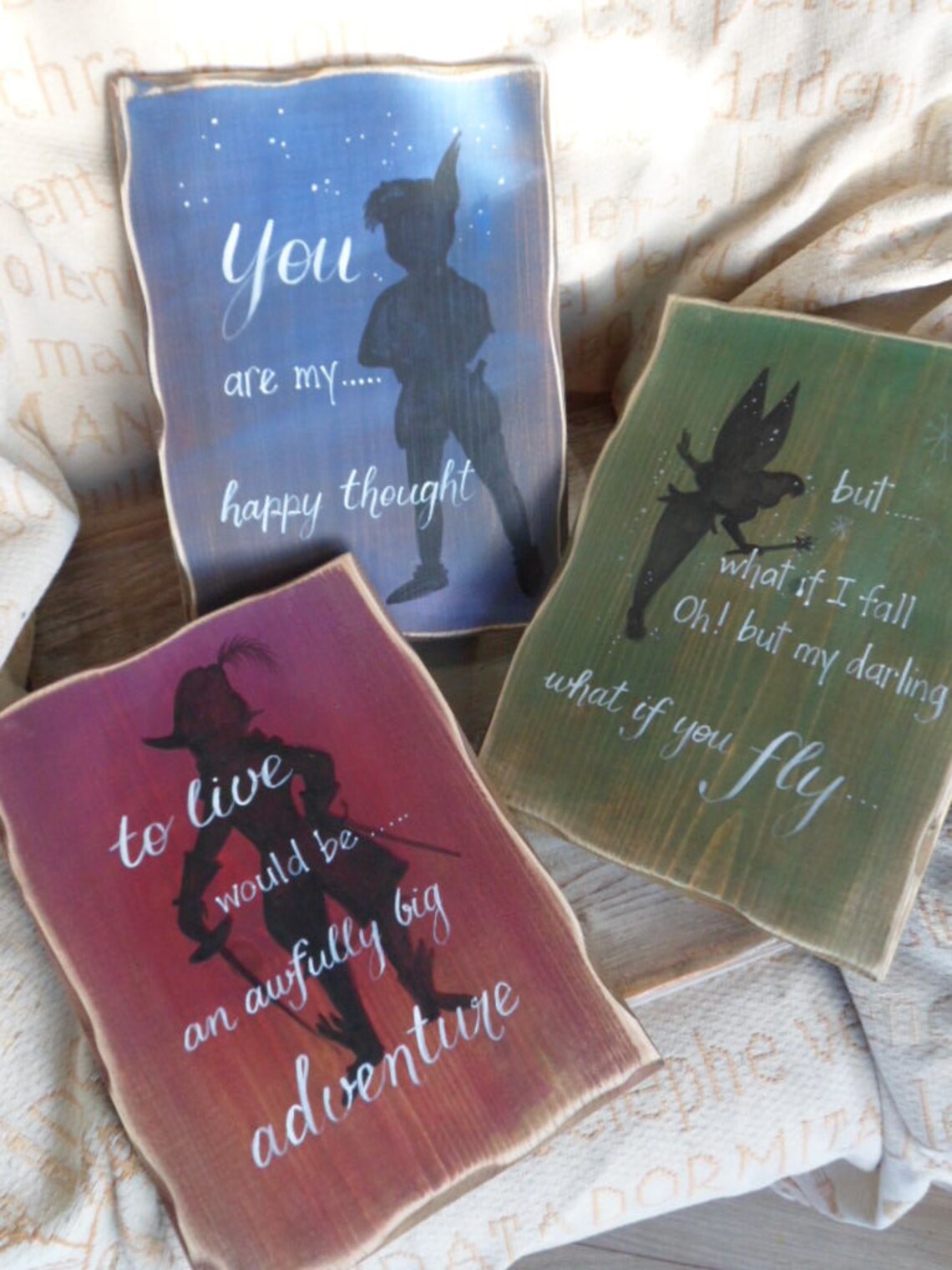 Peter Pan Inspired Single & Multi Pack Silhouette Sign - Etsy UK